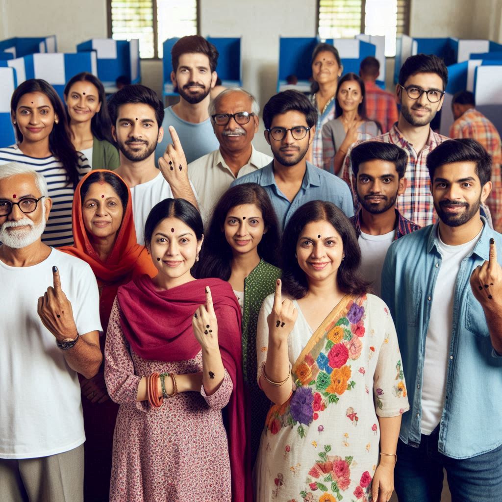 bharat me loktantra par ek shandaar hindi nibandh