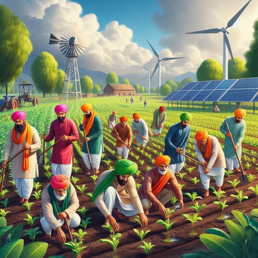 bharat men harit kranti par ek shandaar ninadh